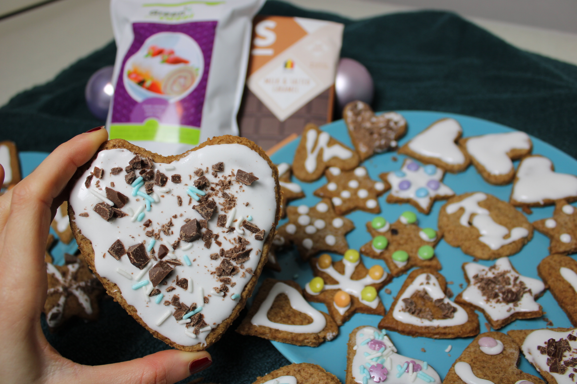 Gingerbread koekjes met suikervrije royal icing – TiffsKitchen